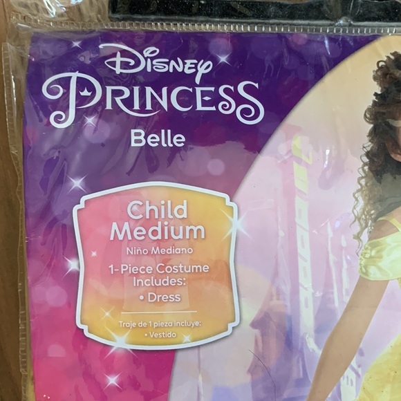 Disney | Costumes | Disney Princess Belle Yellow Dress Costume | Poshmark